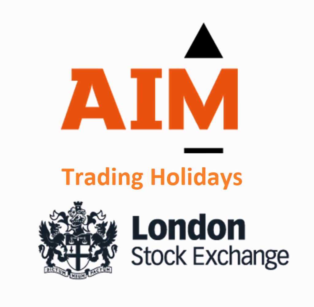 AIM TRADING HOLIDAYS IN 2023 - London Stock Exchange